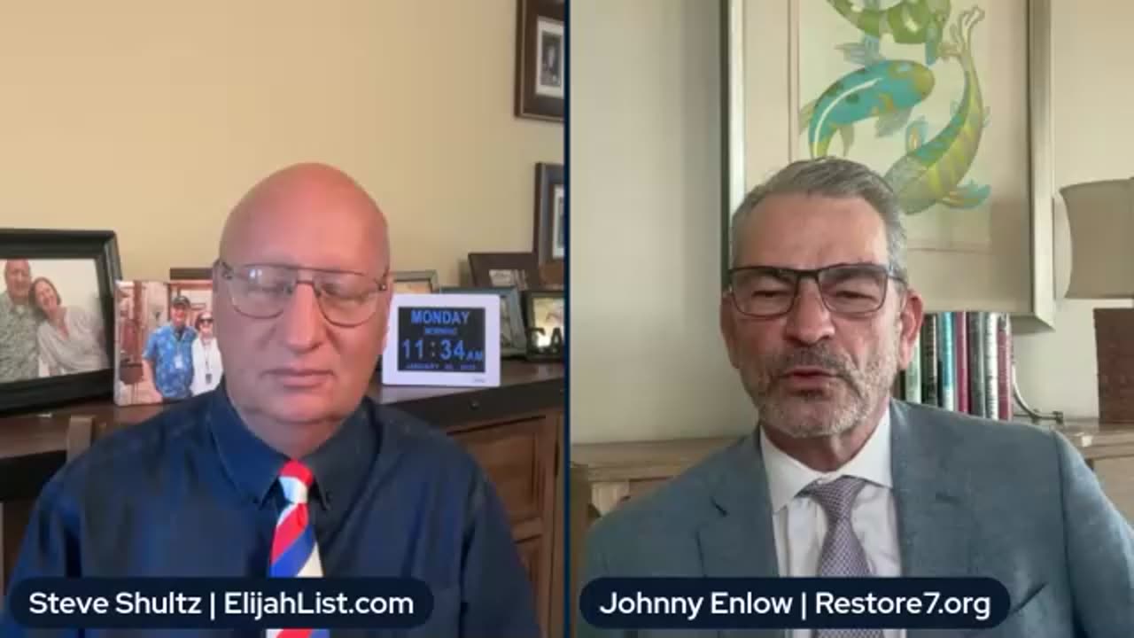 Steve Shultz w/ Johnny Enlow: God Has Gone Up With The Sound Of The ...
