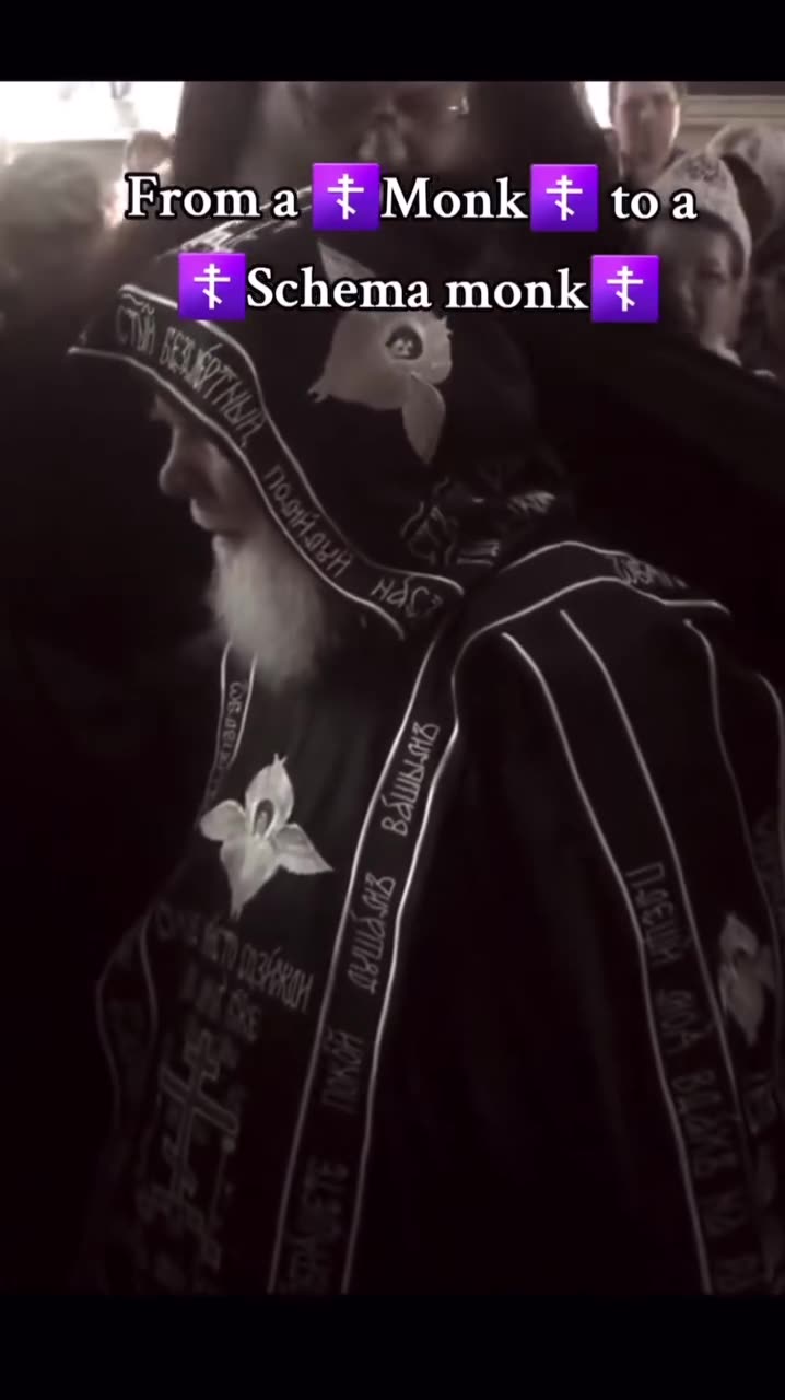 Anyone witness a monk into a Schema @trust_thy_word #orthodoxy # ...