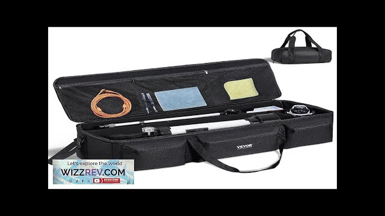 VEVOR Telescope Case 40.7" Multipurpose Shock-Absorbent Telescope ...