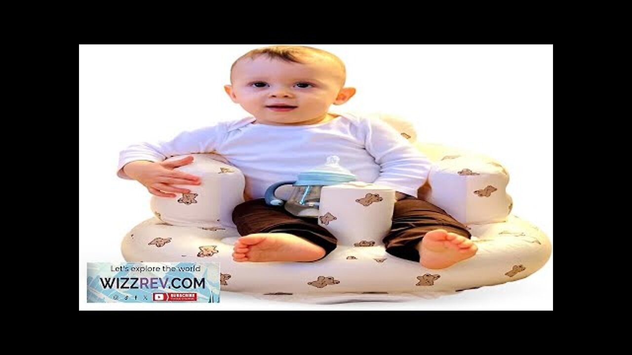 Baby Inflatable Seat for Babies 3-36 Months Built in Air Pump Infant Review