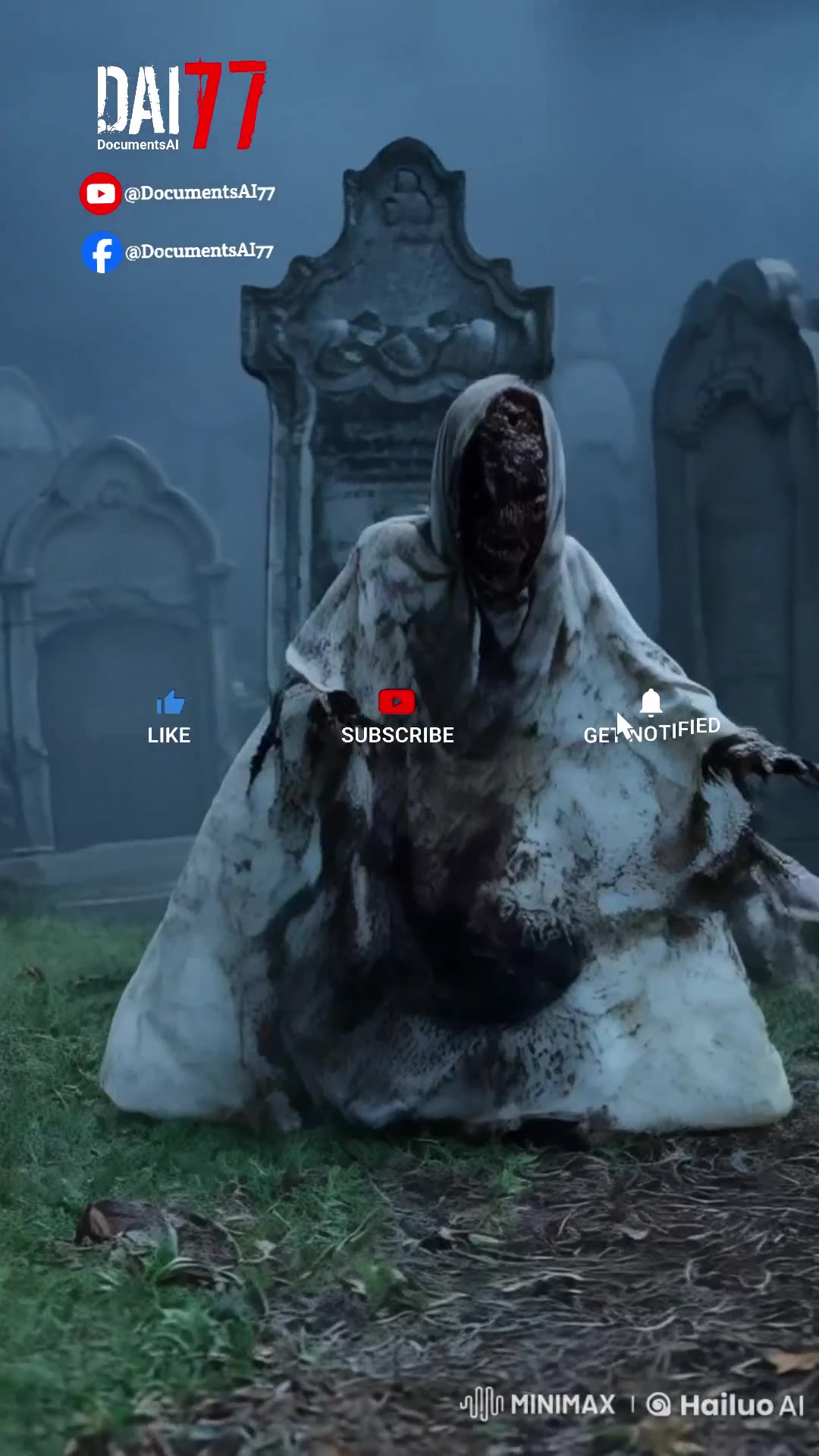 Terrifying Pocong Ghost Chases Lost Girl in Haunted Cemetery # ...