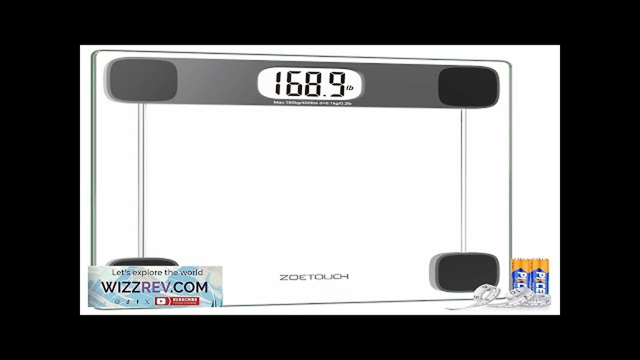 Scale for Body Weight Digital Bathroom Scale Accurate Weighing Machine ...