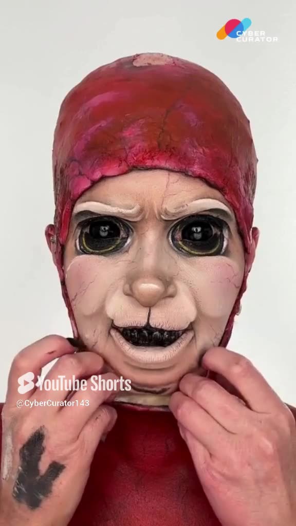 Taking off monkey character makeup—there’s more effort in removal than ...