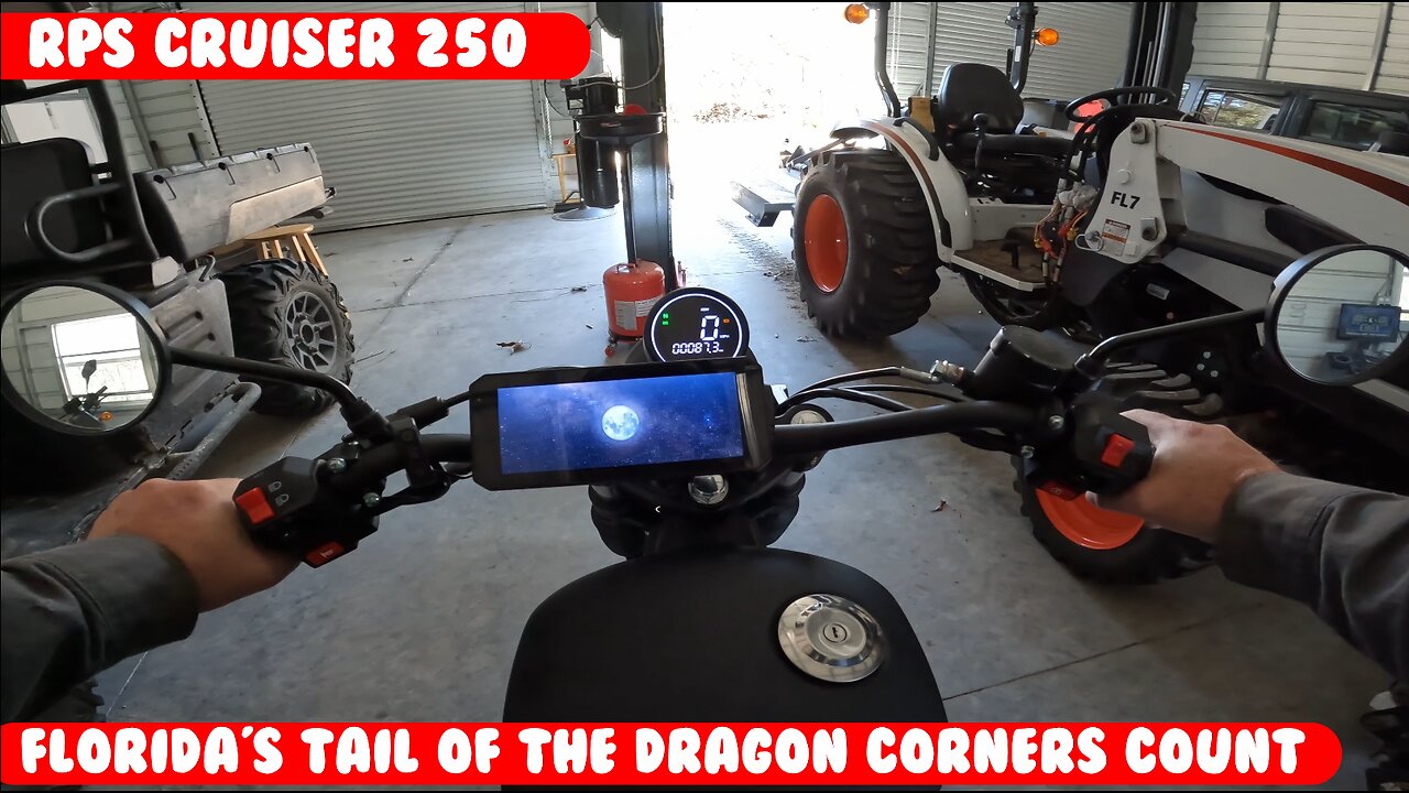 Ozello Trail, the Tail of The Dragon of Florida on the RPS Cruiser. I'm ...
