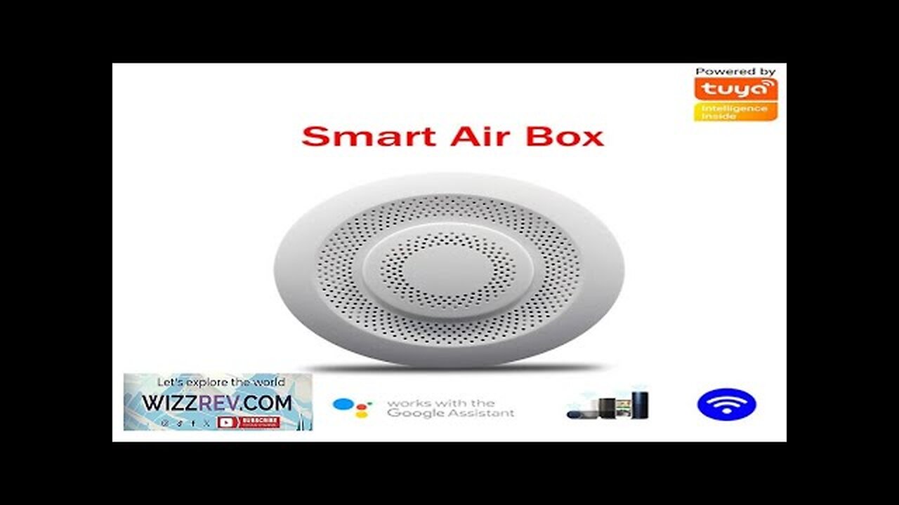 Tuya Temperature And Humidity Smart Wifi Air Box Co2 Formaldehyde Smart ...