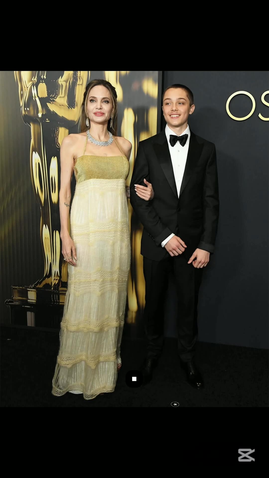 Angelina Jolie and Brad Pitt's son's tall height and striking ...
