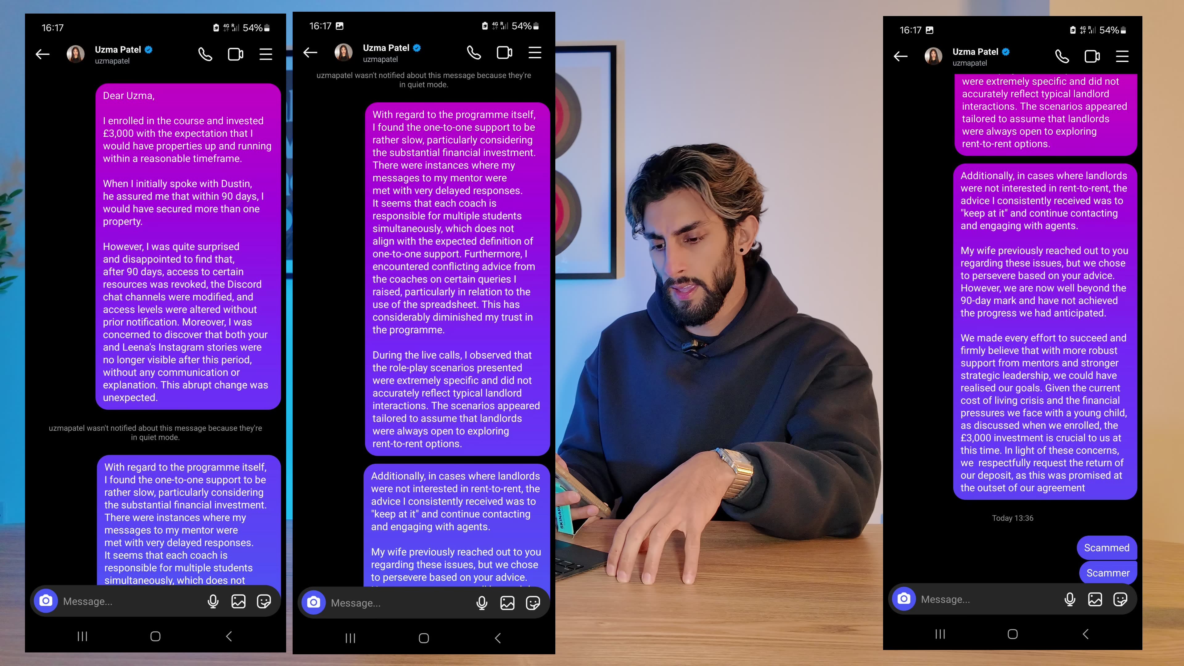 Uzma and Leena Exposed - Full Truth about their Courses & Student ...