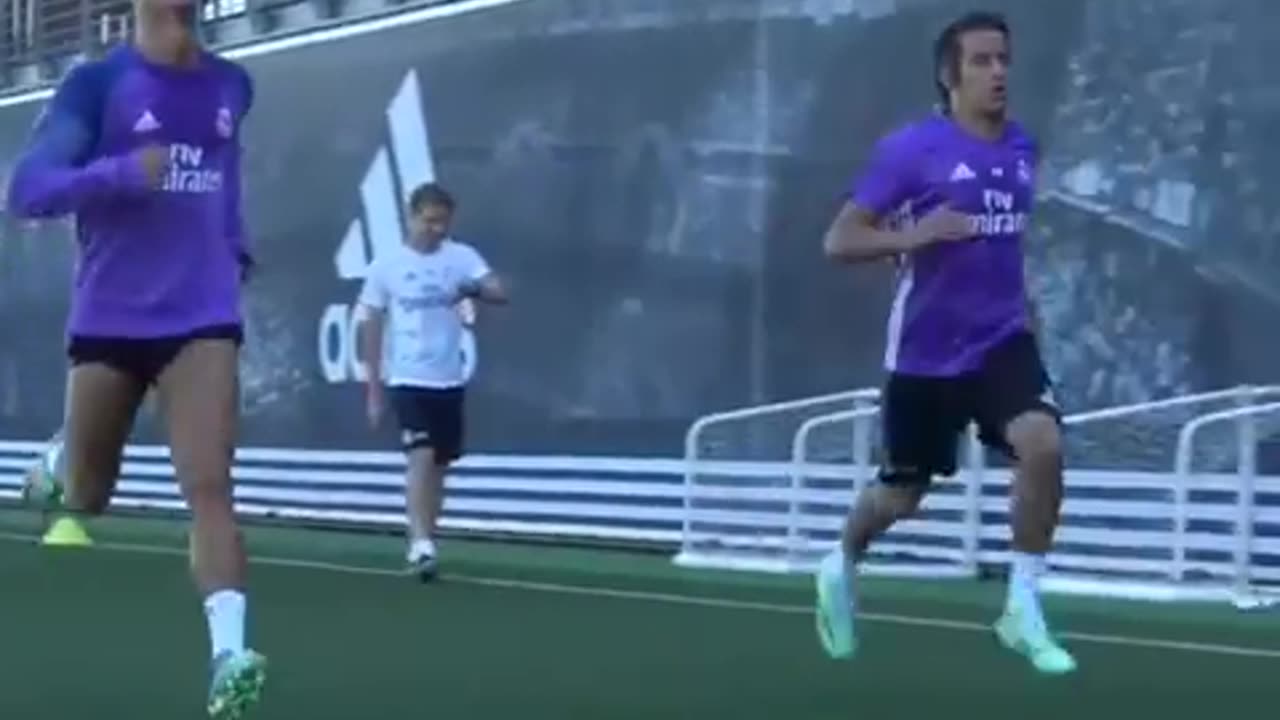 CR7 morning Training