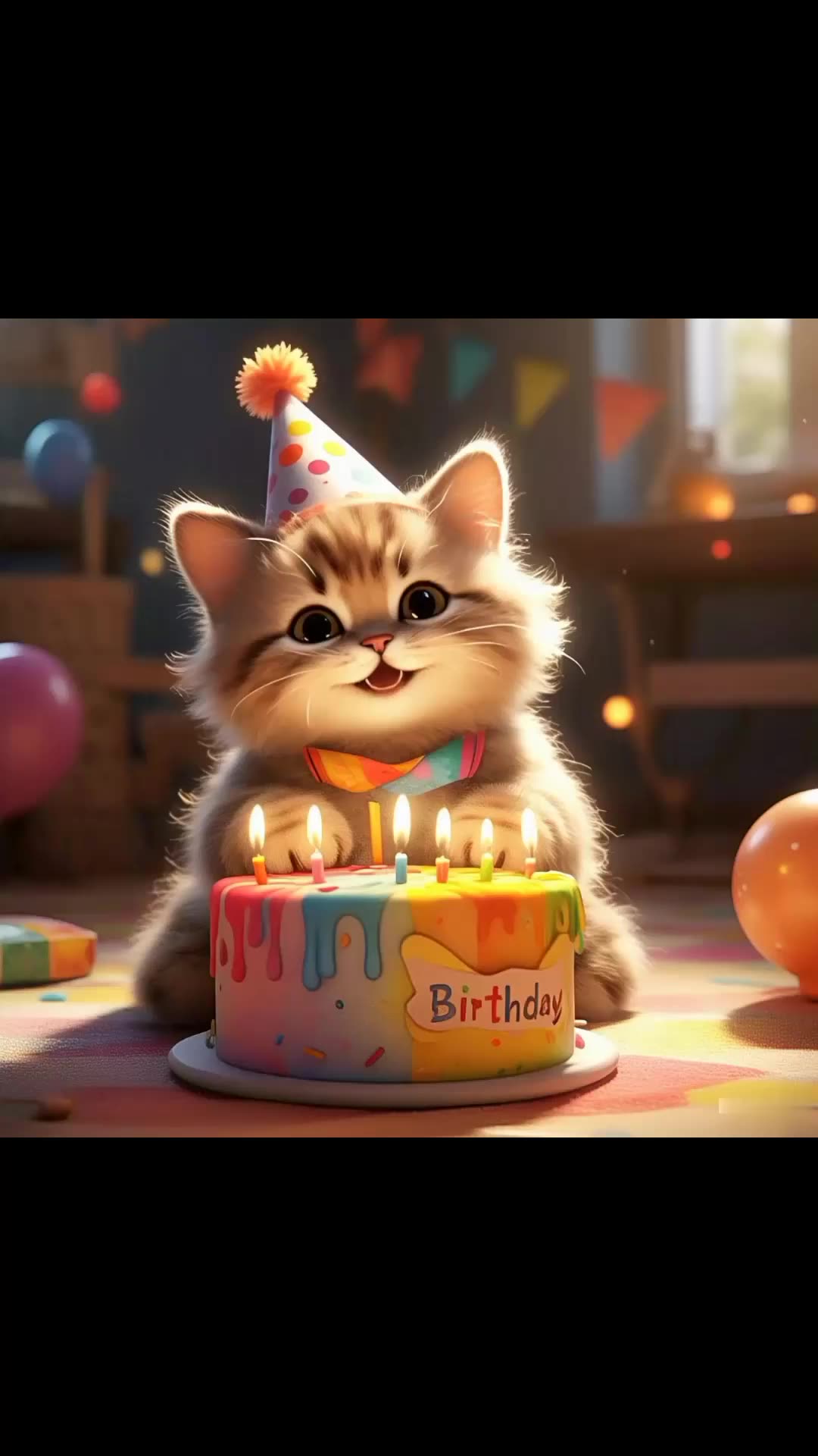 "Meow-tastic Birthday Bash for My Furry Friend!