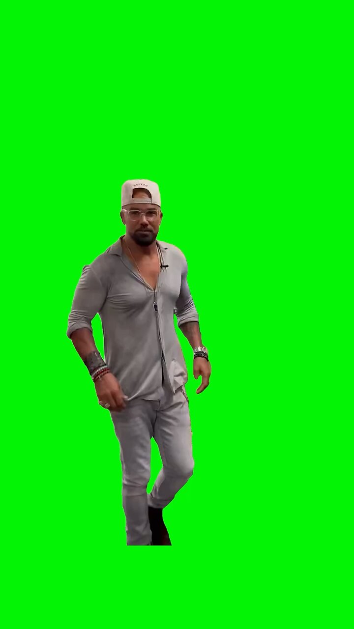 Shemar Moore Dancing | Green Screen
