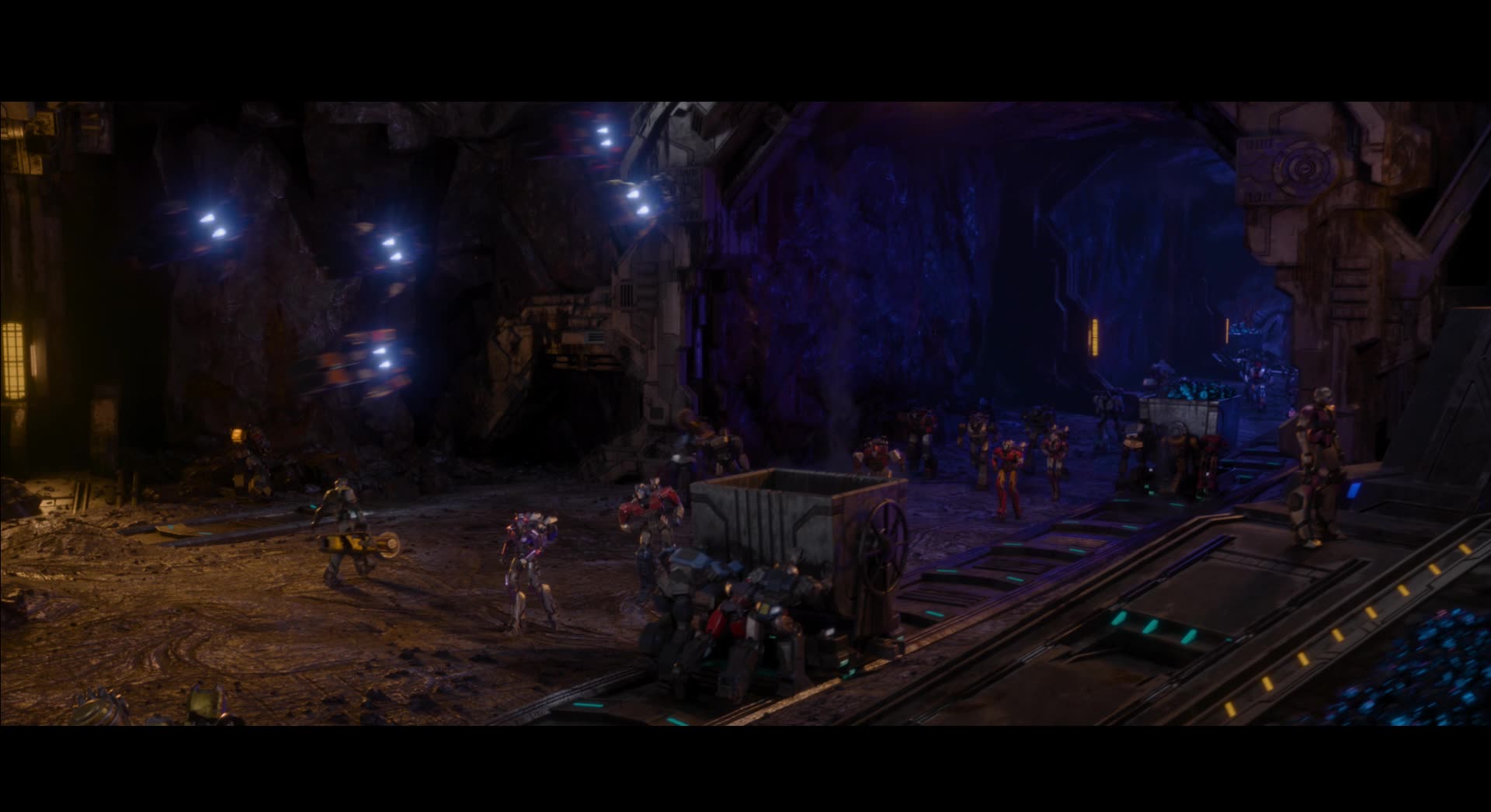 Mining mission Scene | Transfomers One (2024)