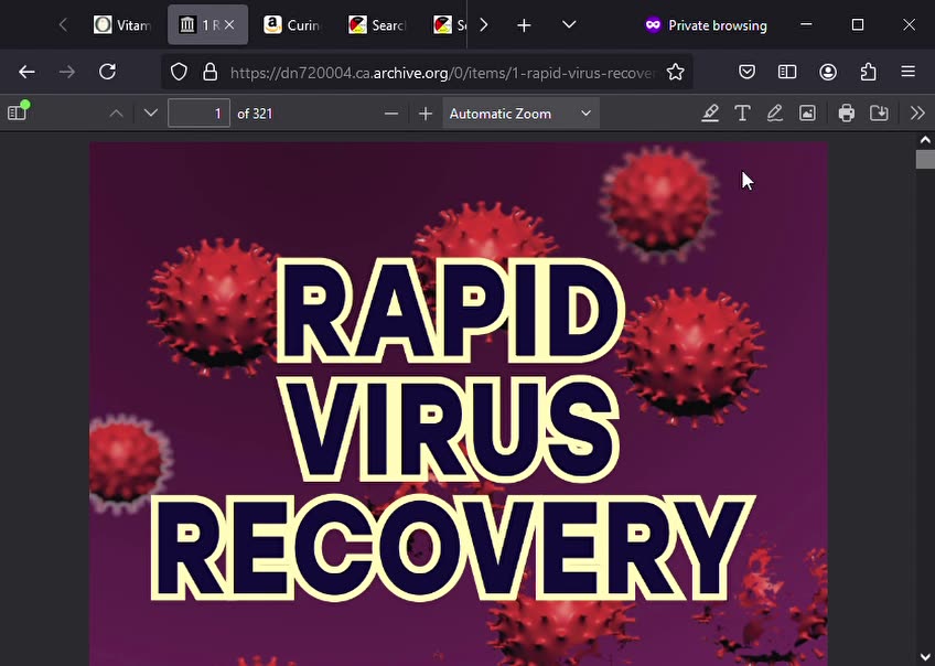 A Review of 'Rapid Virus Recovery' by Thomas Levy, MD