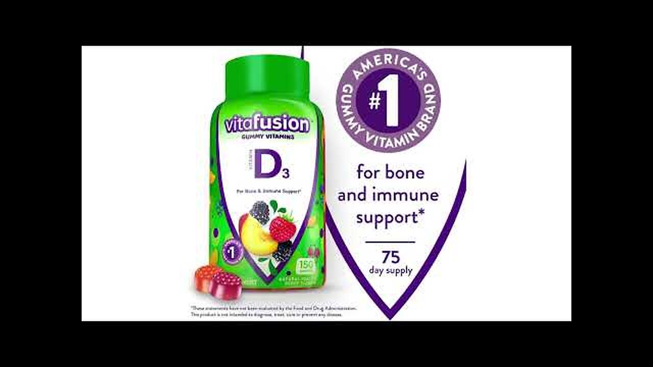 Vitafusion Vitamin D3 Gummy Review