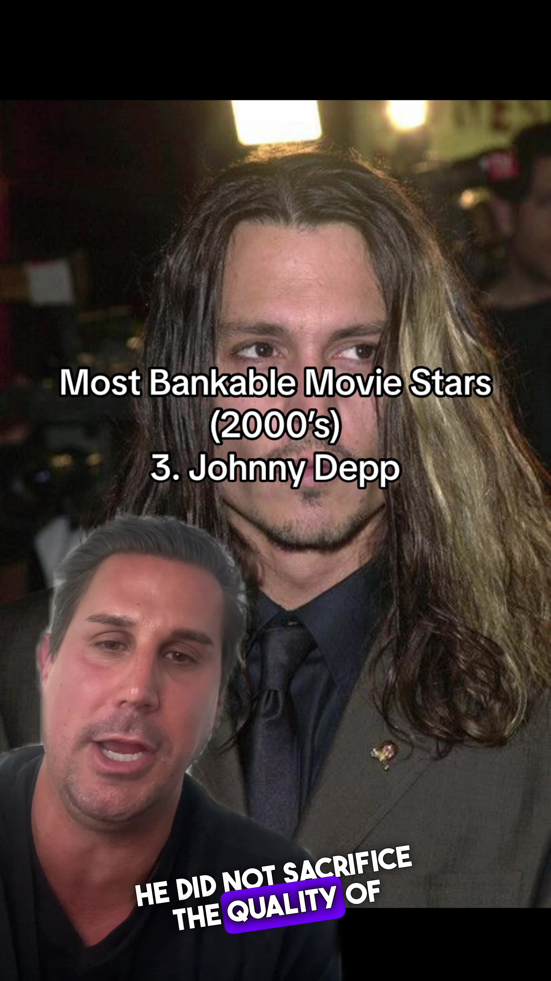 JOHNNY DEPP GIGANTIC FAME