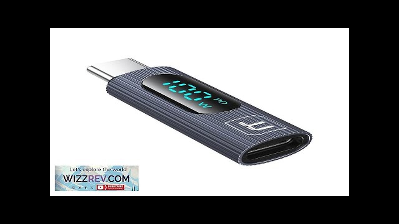 Toocki TQ-OTG07 Type-C Male to Type-C Female OTG Adapter Converter with ...