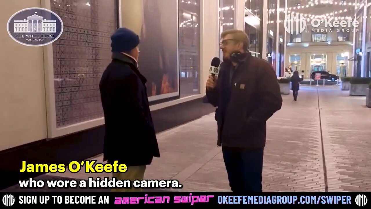 James Okeefe Hidden Camera Deep State