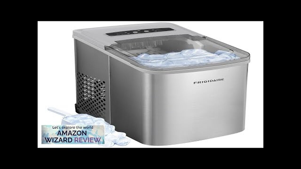 Frigidaire Countertop Ice Maker Compact Machine 26 lbs per day ...