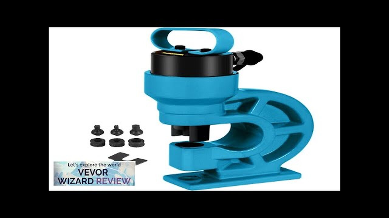 VEVOR CH-60 Hydraulic Hole Punching Tool 31T Hole Digger Force Puncher ...