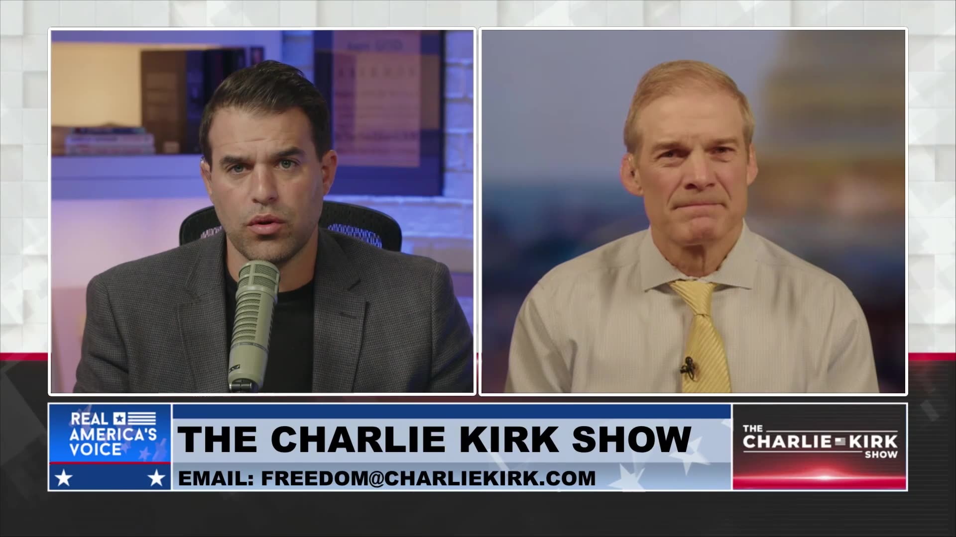 Chairman Jordan Joins The Charlie Kirk Show