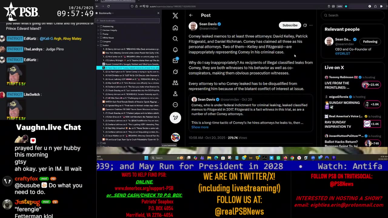 Patriots' Soapbox NEWS - LIVE 24/7!