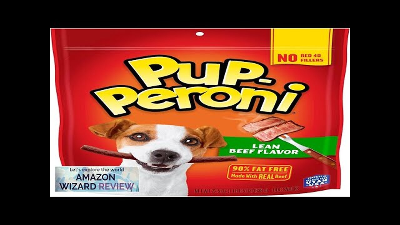 Pup-Peroni Dog Treats Lean Beef Flavor 22.5 Ounce Made with Real Beef ...