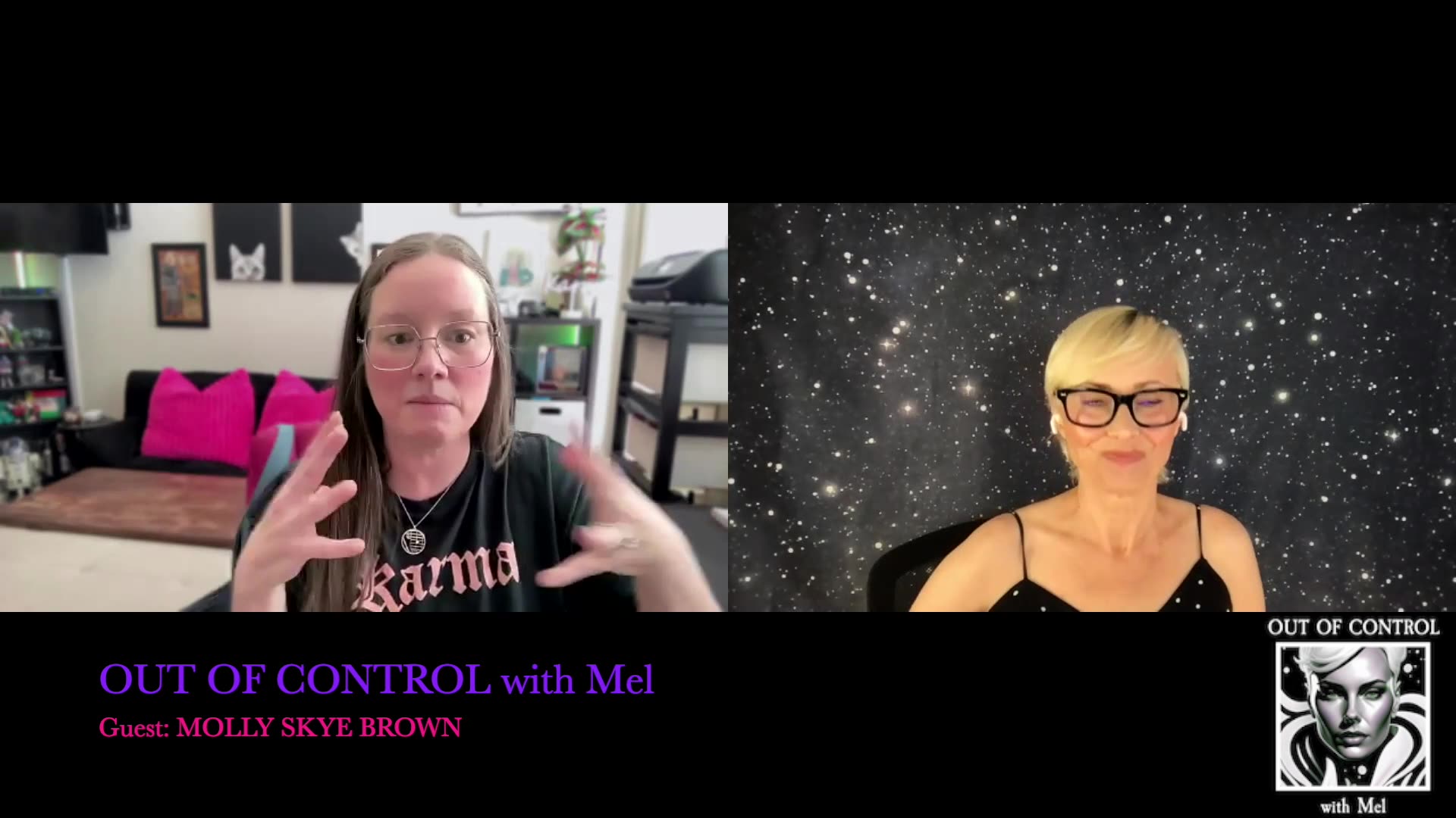 OUT OF CONTROL with Mel Ep.007 Molly Skye Brown - Ghislaine Maxwell ...