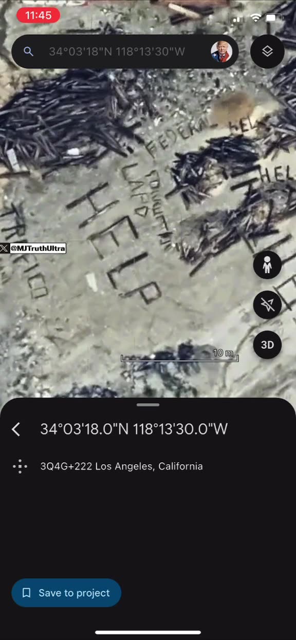 SOS Messages in Los Angeles, California - Ehat is going on?