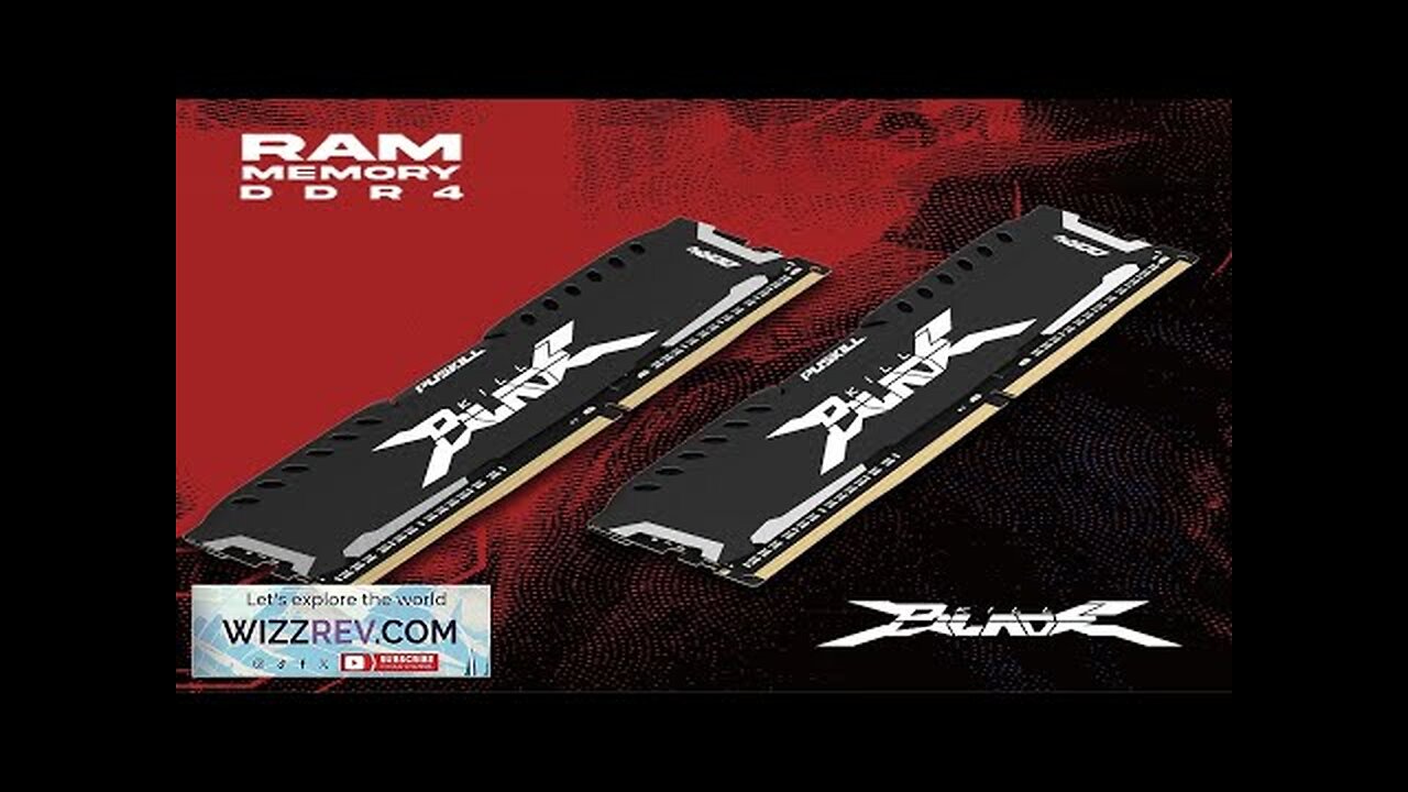 PUSKILL Memória RAM DDR4 16GB 8GB 1.2V 3200MHz 2666MHz Desktop Computer ...