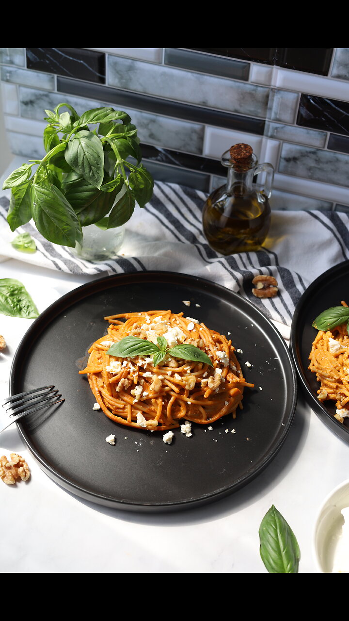 Have You Ever Made Pesto With Roasted Peppers?