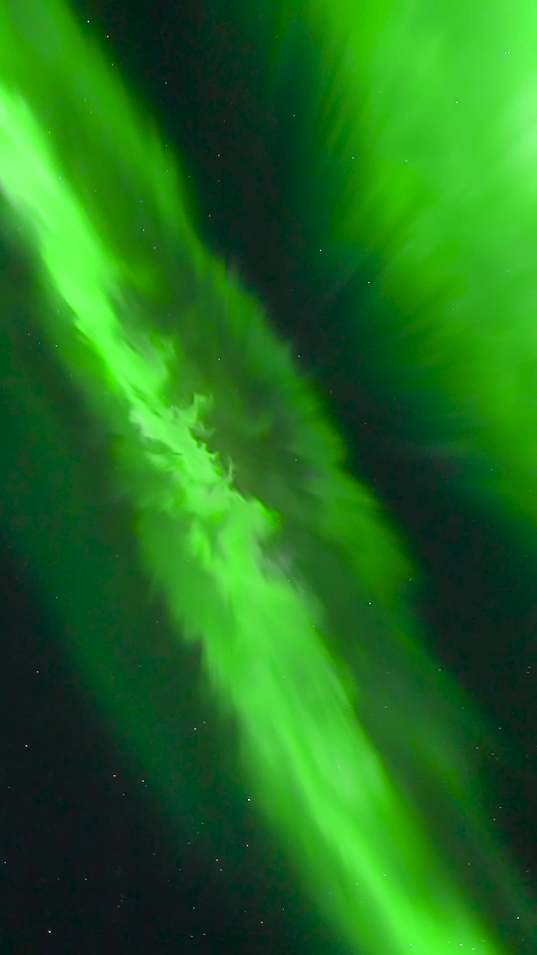 Aurora Made the Ground Turn Red