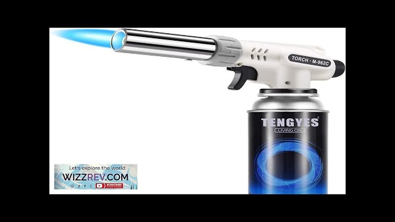 Kitchen Butane Blow Torch Lighter Culinary Torch Chef Cooking Torches ...