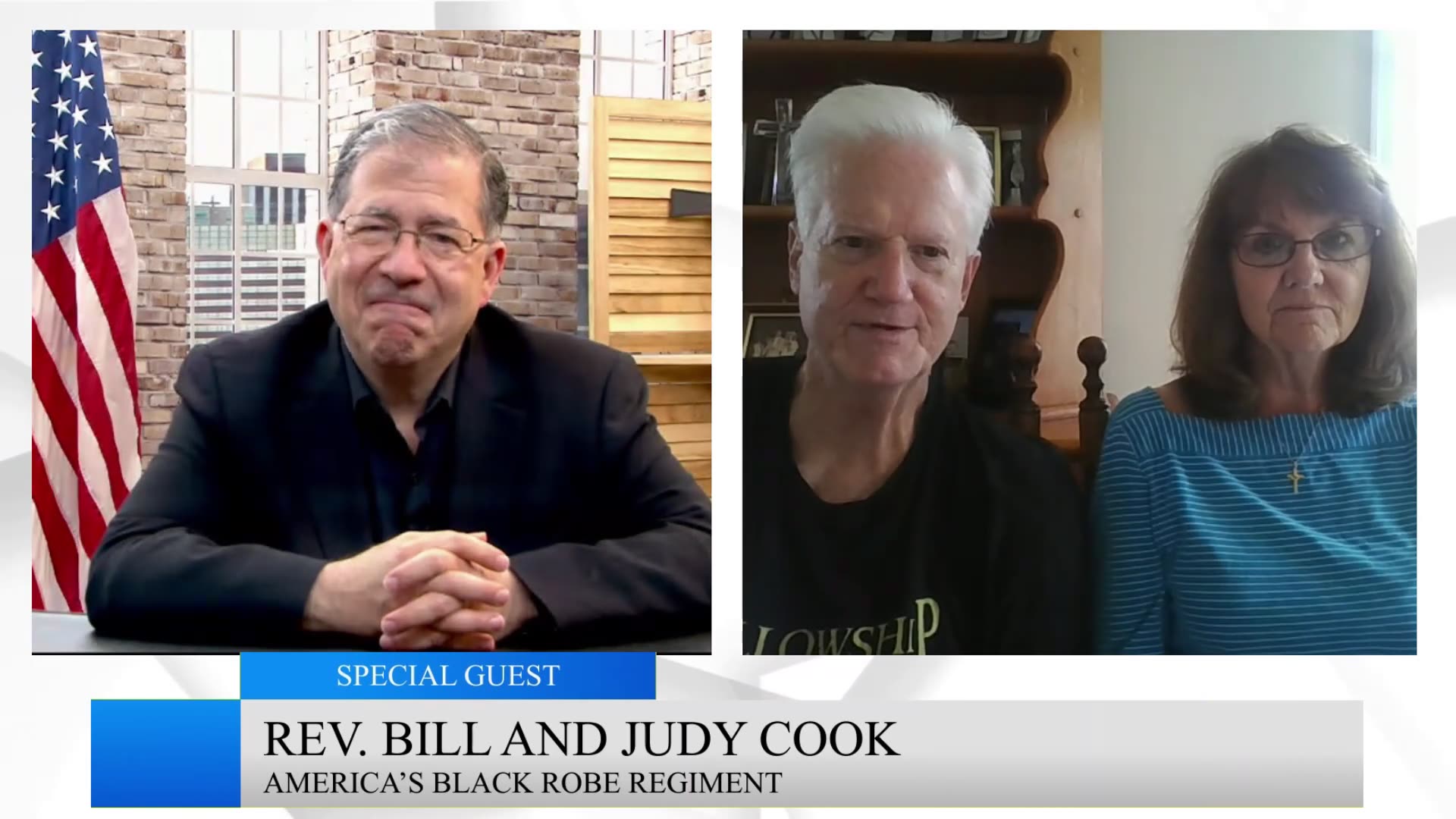 Praying for America w/ Father Frank - Reverend Bill and Judy Cook ...
