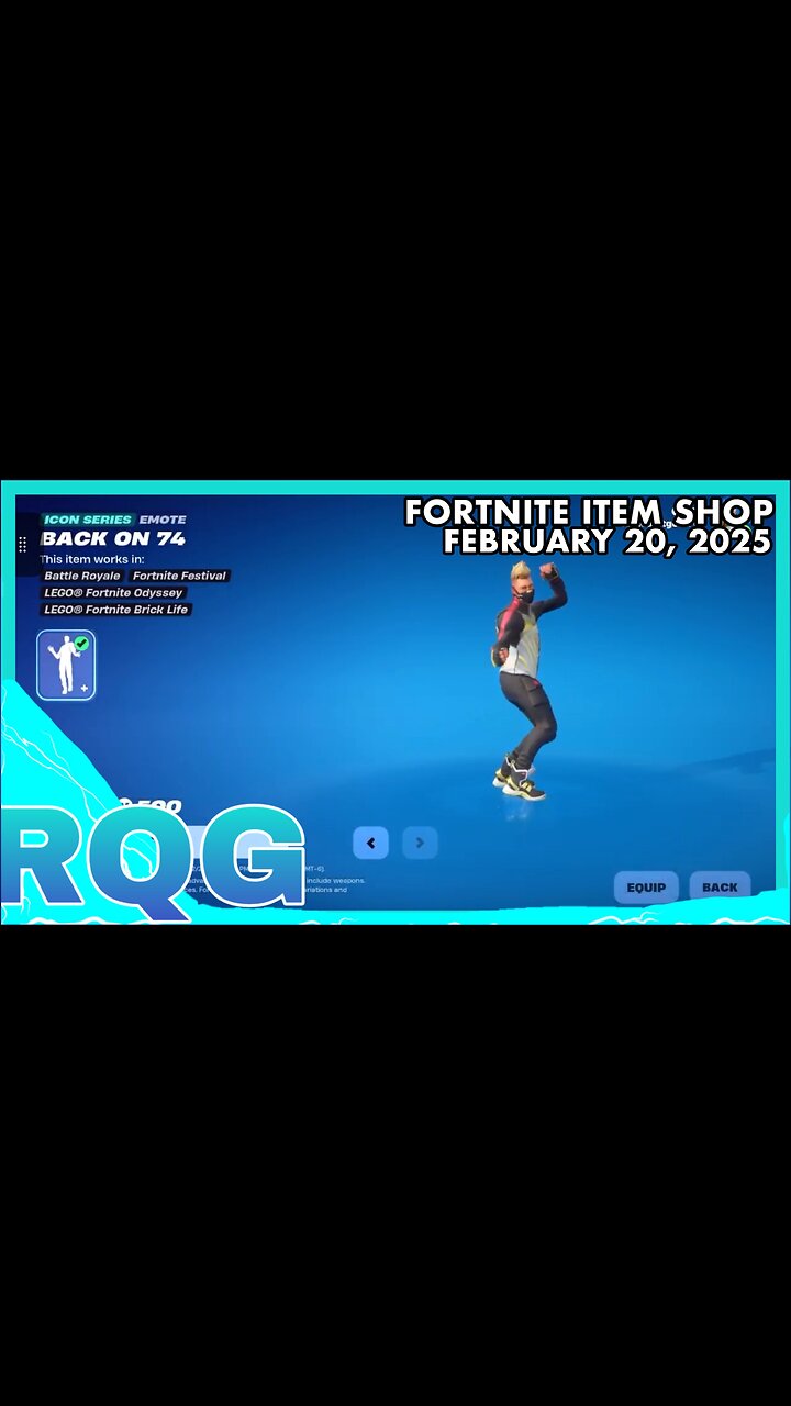 MORE ICON EMOTES! LAST SHOP OF CH6S1! FORTNITE ITEM SHOP (February 20 ...