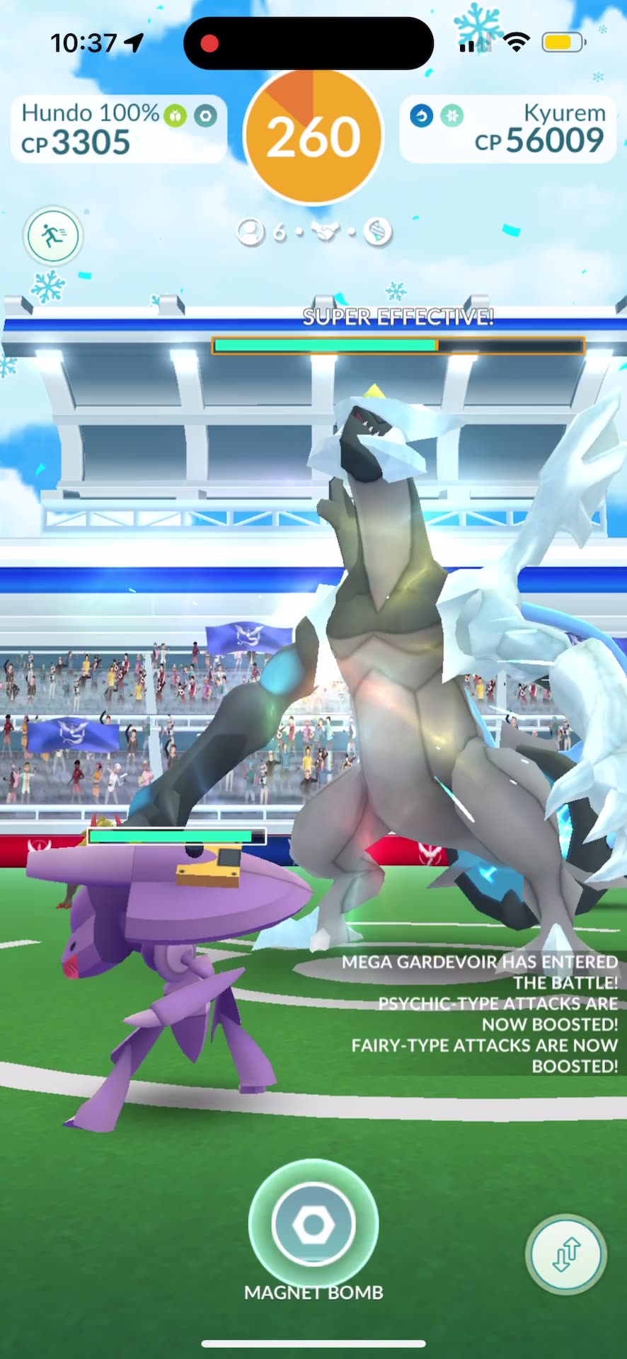 Pokémon Go: Kyurem (Black) Raid Tour: Unova - Global Gameplay #2