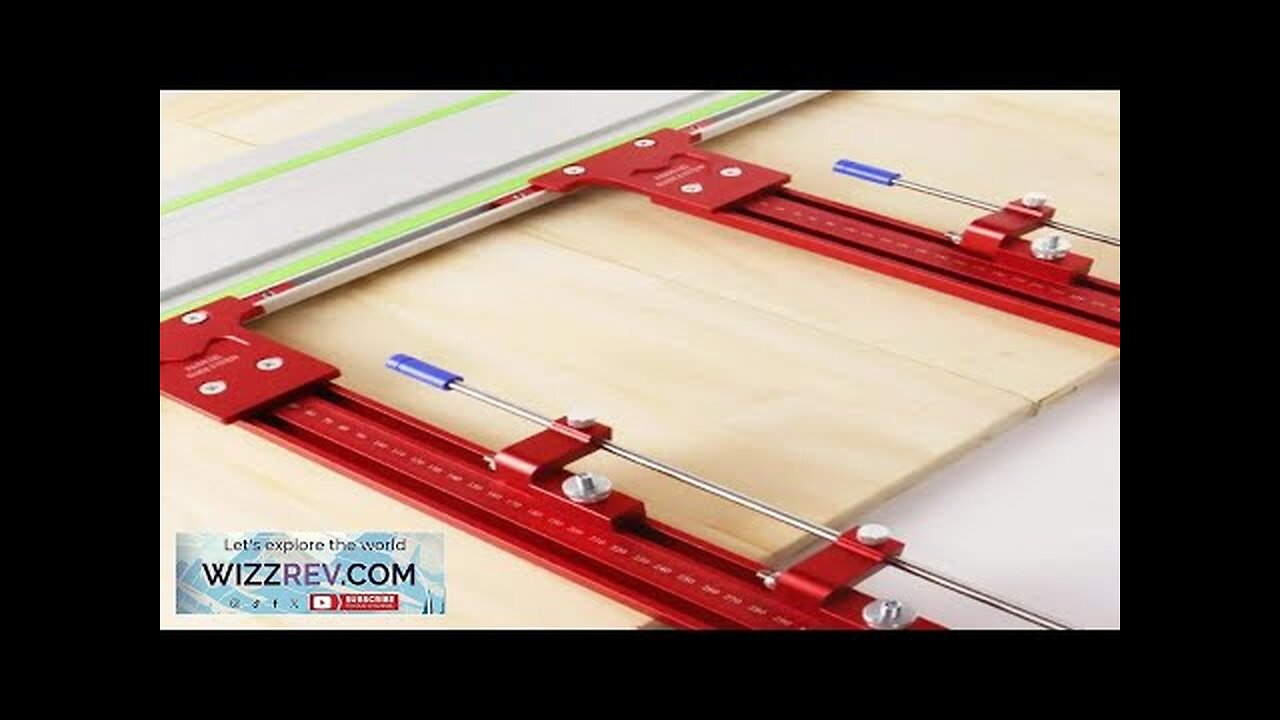 Aluminum Alloy Parallel Guide System for Repeatable Cuts for Track Saw ...