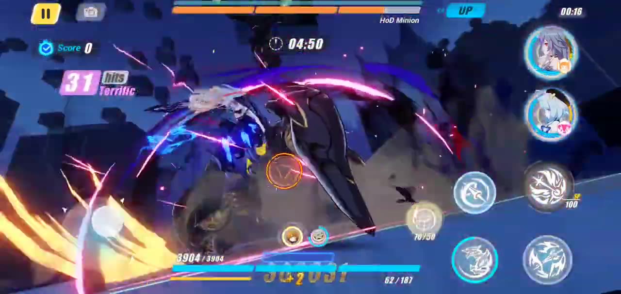 Honkai Impact 3rd Memorial Arena Exalted Vs HOD Minion S Difficulty Jan 13 2023