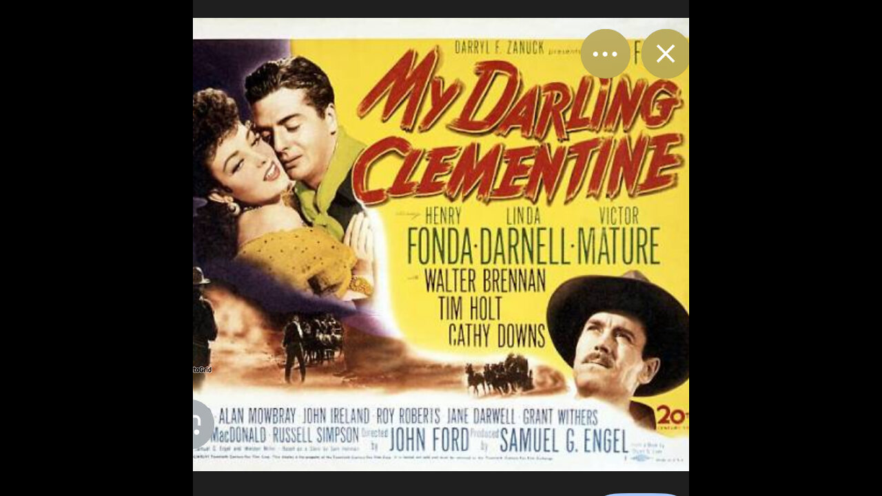 CFM #41 My Darling Clementine 1946 Henry Fonda Victor Mature John Ford