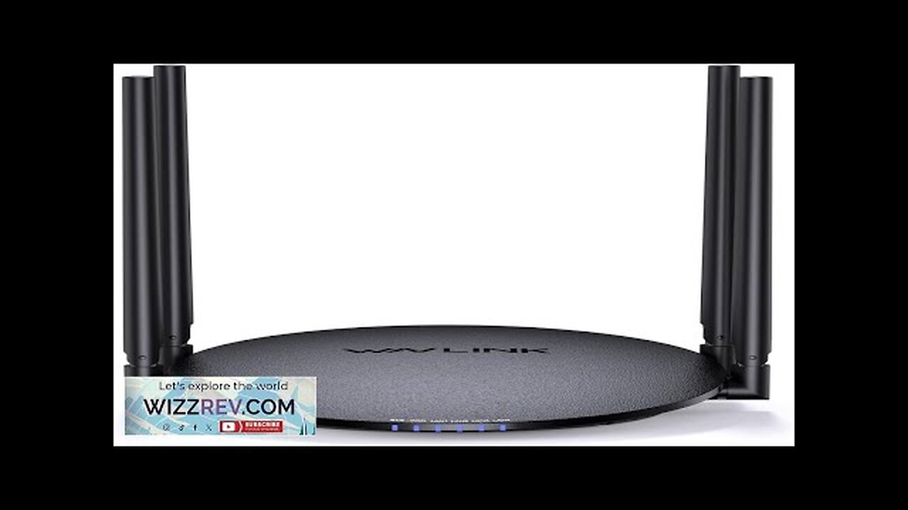 WAVLINK AC1200 WiFi Router Wireless Internet Router for Home Dual Band ...