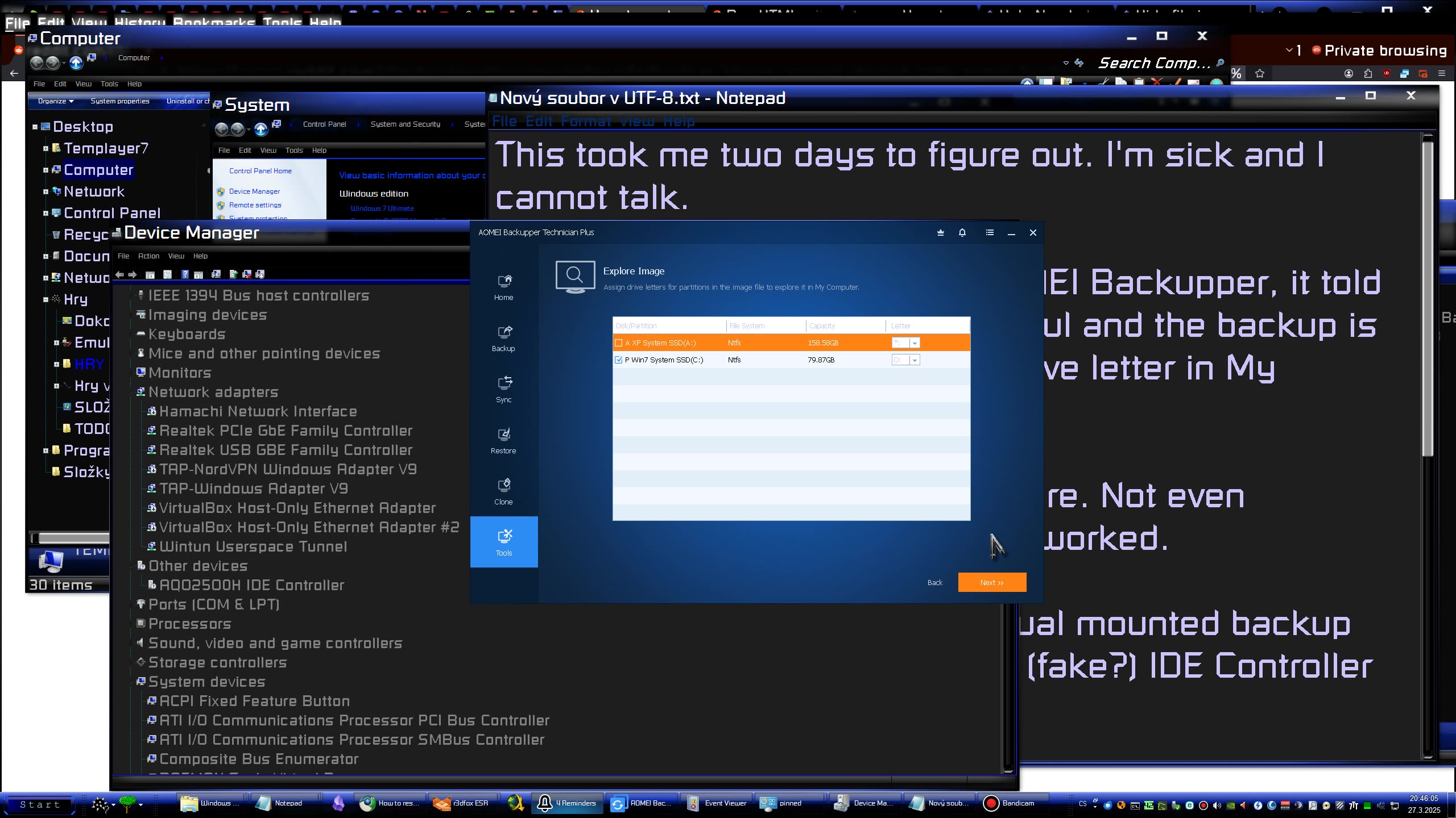 Miscellaneous PC tutorials / Různé počítačové návody [CZ/EN]