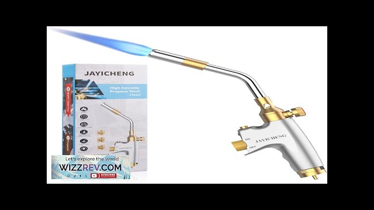 Propane Torch Head kit High Intensity Trigger Start Mapp Gas Torch ...