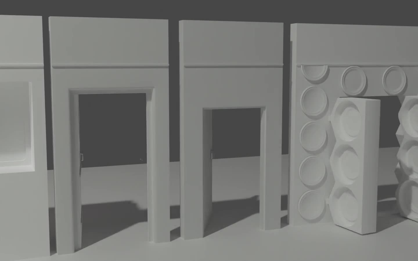 Logopolis animations 1 - Opening TARDIS doors
