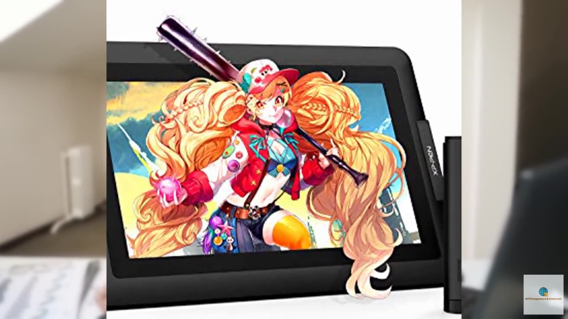 XPPen Drawing Tablet with Screen Full-Laminated Graphics Drawing ...