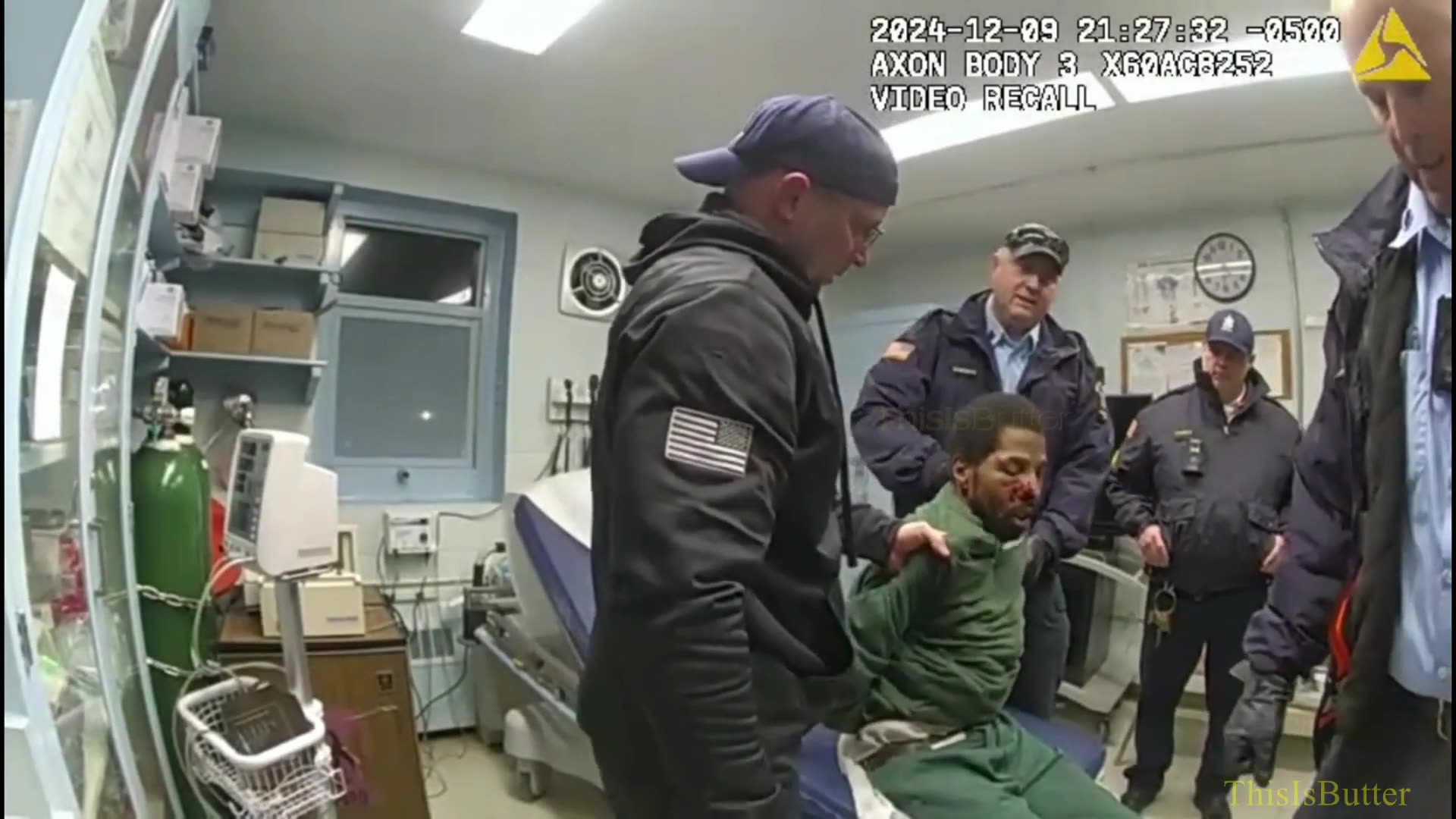 Bodycam footage shows corrections officers beating an inmate, Robert Brooks, hours before he died