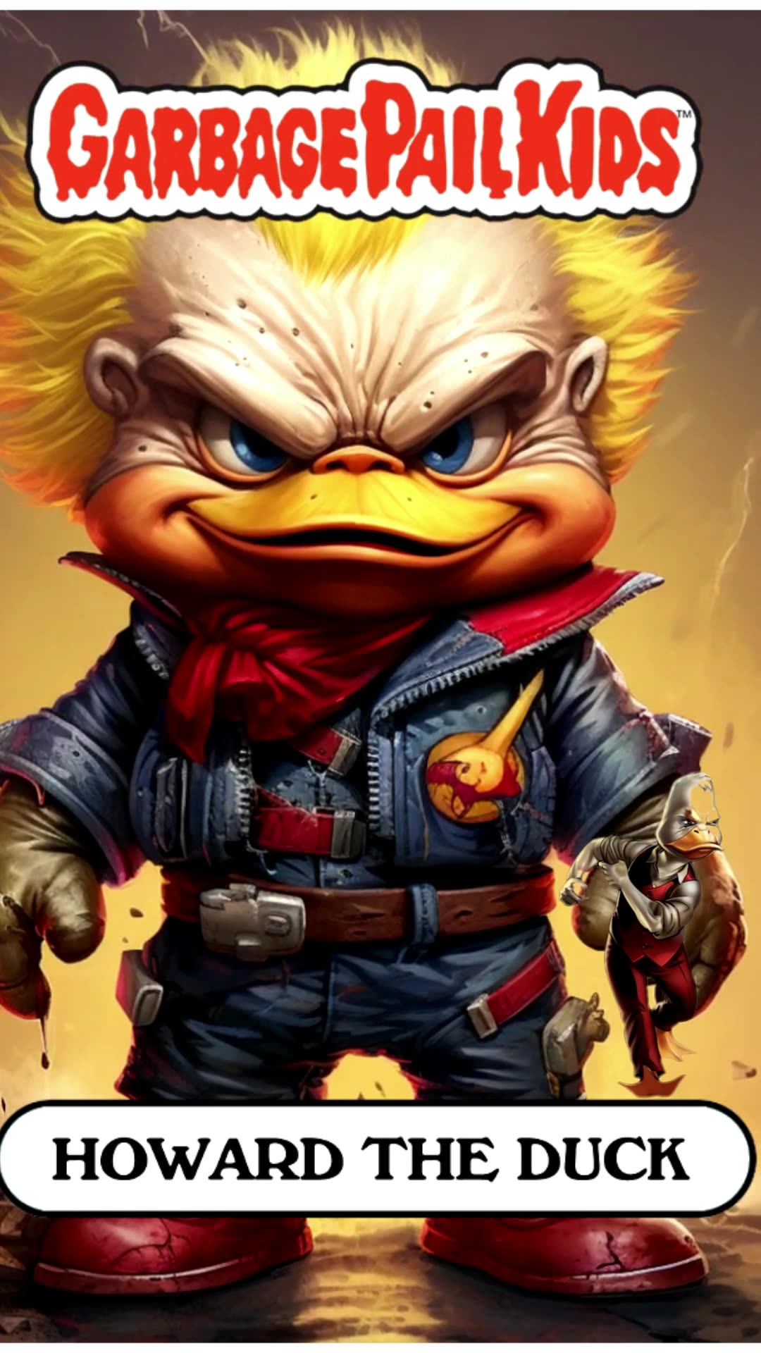 Marvel Heroes as Garbage Pail Kids