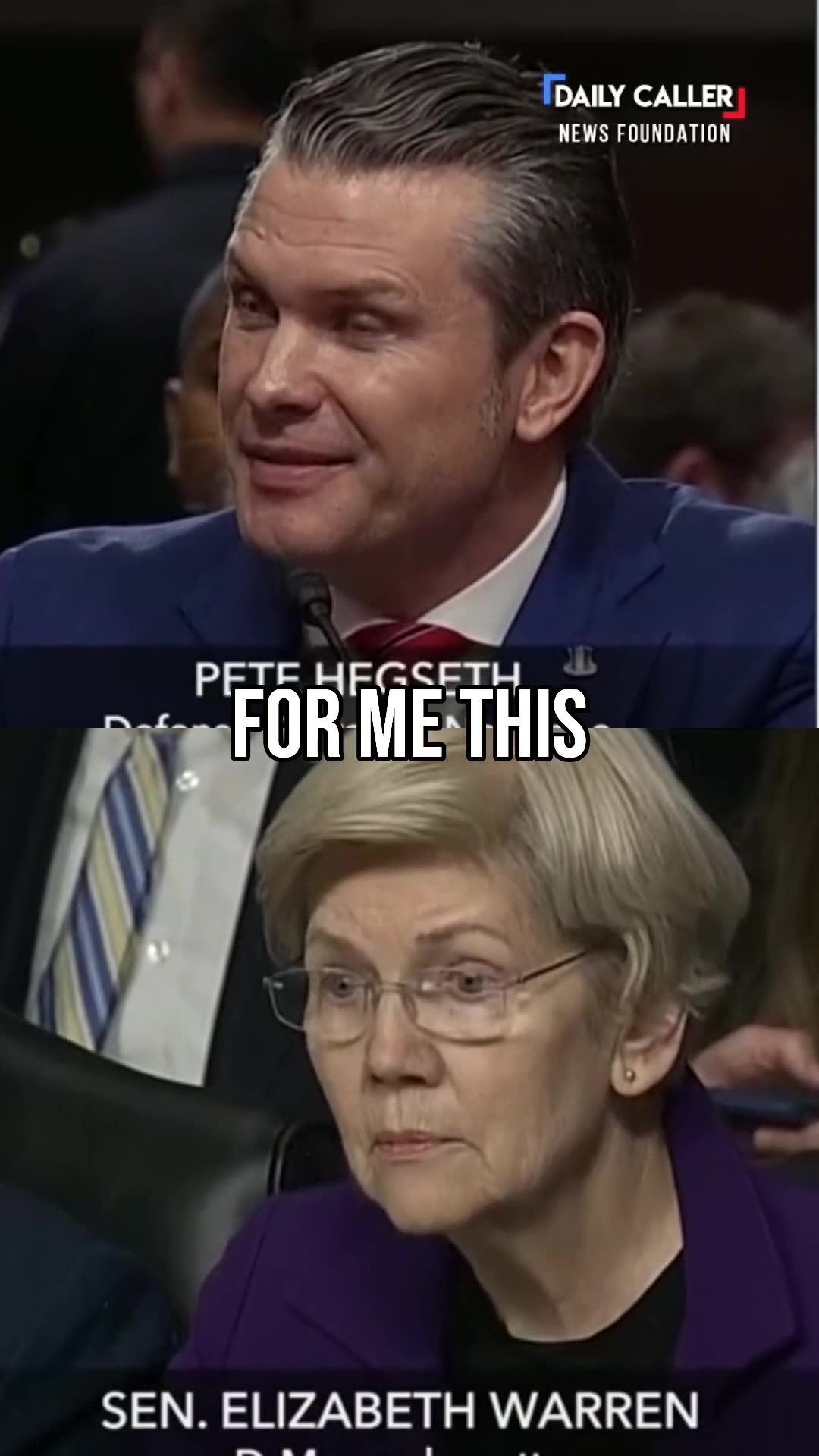 Elizabeth Warren Tries To Corner Pete Hegseth