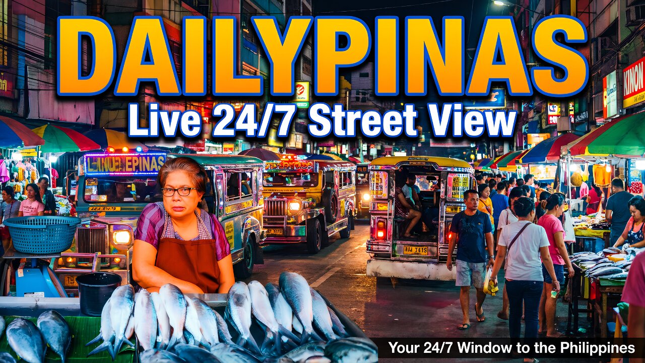 Live Philippines 24/7 🇵🇭 | Manila 🏢, Cebu 🌊 & Streets 🚶‍♀️, Culture 🎨, Daily Life 📸🌴
