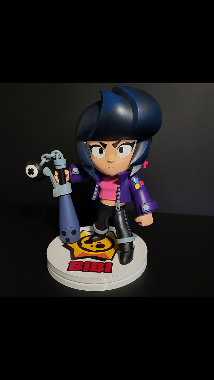 Brawl stars bibi 3D