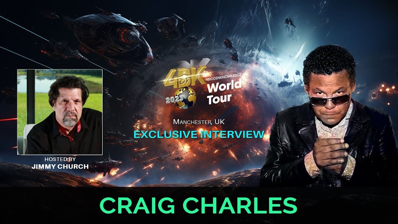 Craig Charles: The Man Behind the Red Dwarf, War of Robots, Gladiators ...