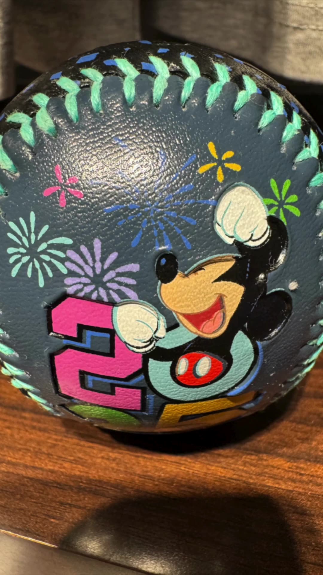 Walt Disney World 2025 Mickey and Minnie Mouse Collectible Baseball #shorts