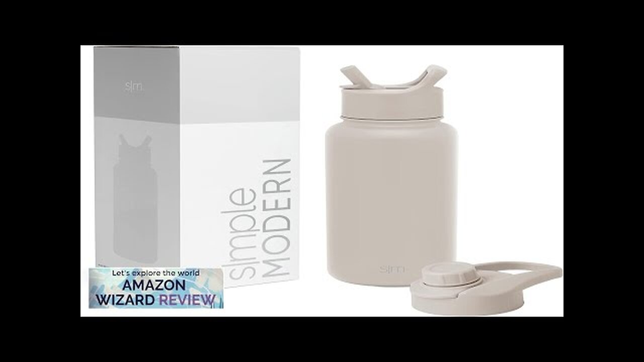 Simple Modern Water Bottle with Straw and Chug Lid Vacuum Insulated ...